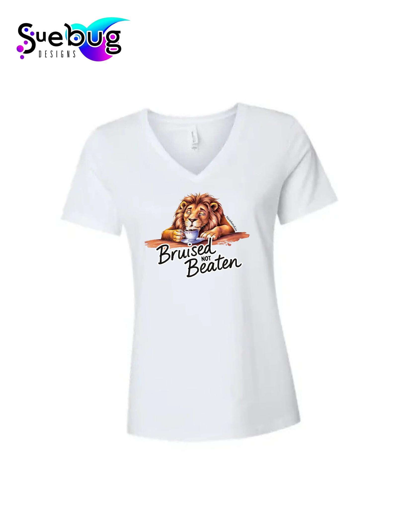 Bruised Not Beaten Lion Art Print – Inspirational Animal Clipart for ...