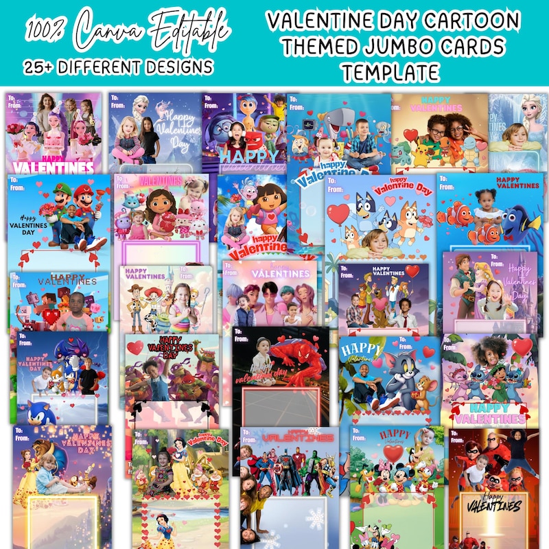 Valentines Jumbo Card Png - Etsy