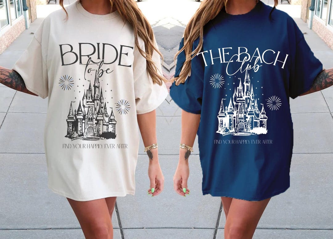 Disney Bach Tshirt Design, Disney Bride to Be Design, Disney Castle ...