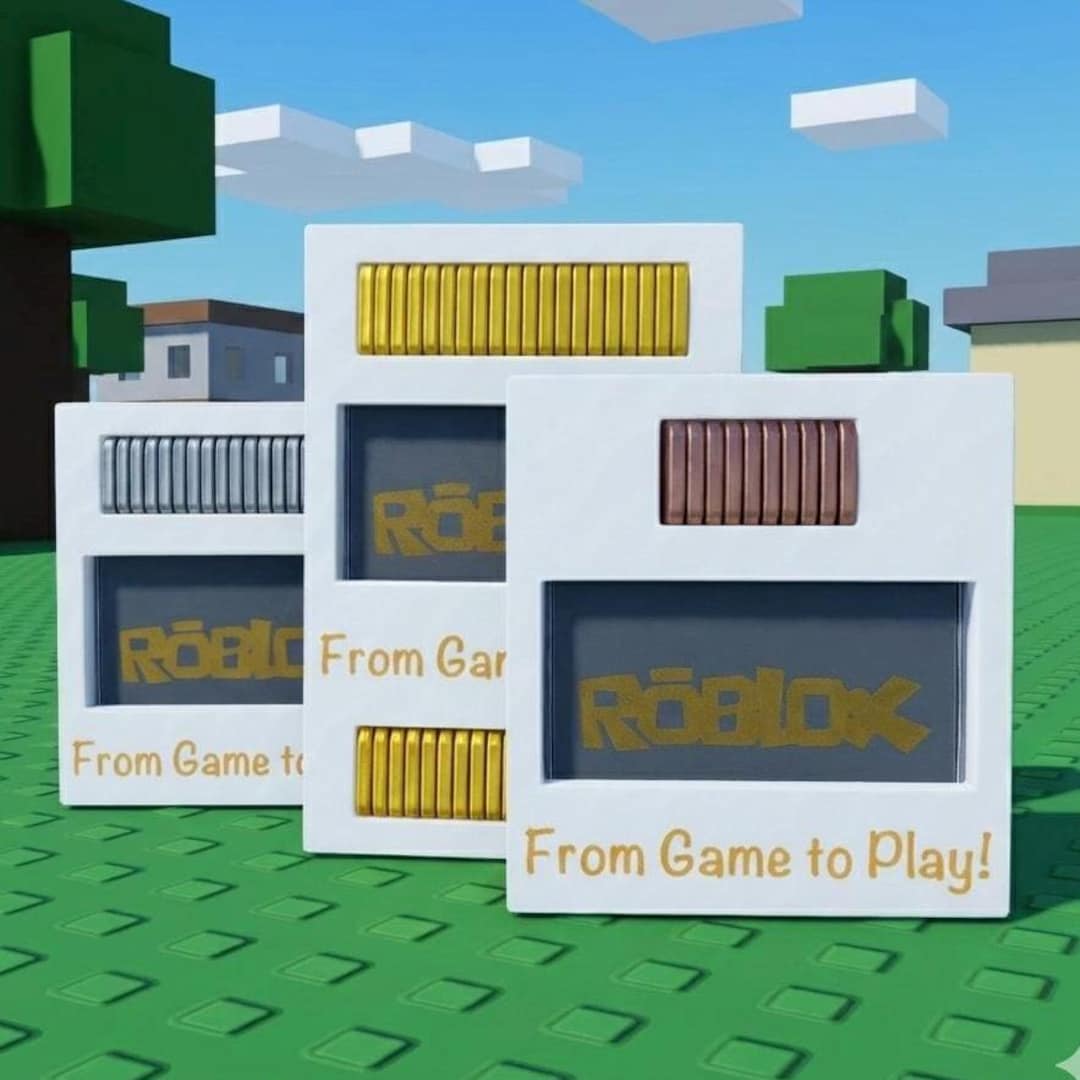 Roblox Robux Coin Set | Customisable Gift Packaging - Etsy