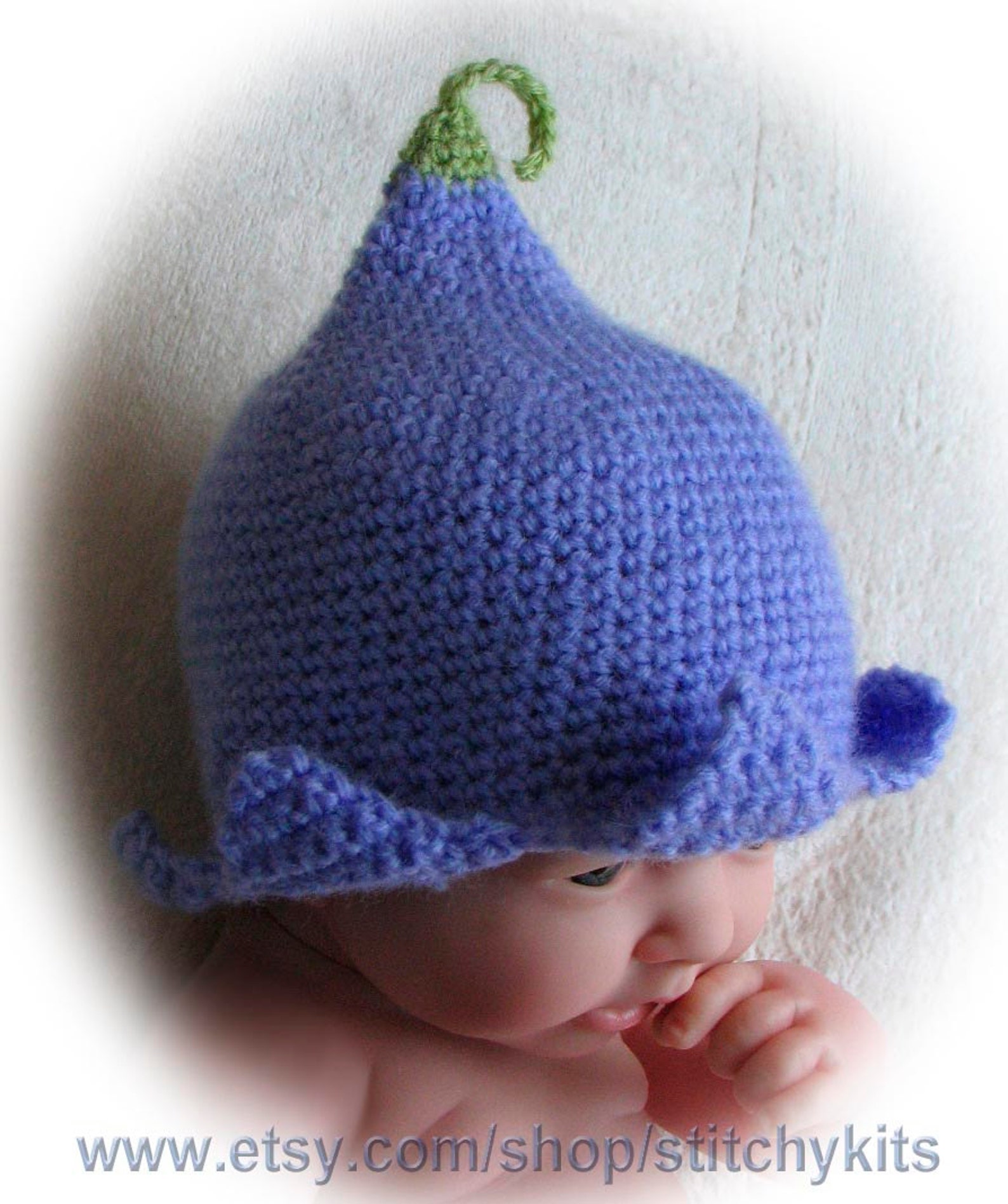 Crochet Pattern for Flower Fairy Bluebell Hat in 4 Sizes | Etsy