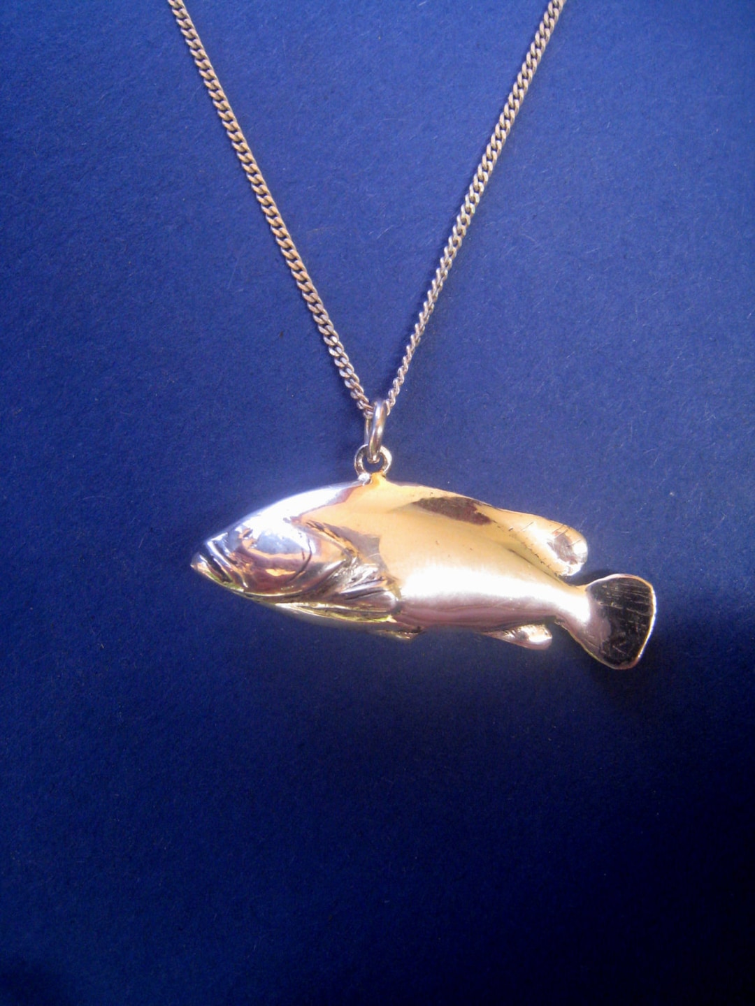 Fish Pendant Sea Jewelry Fisherman's Jewelry - Etsy