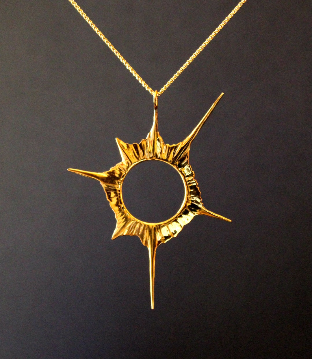 Solar Eclipse Necklace: Celestial Jewelry With Cosmic Charm and ...