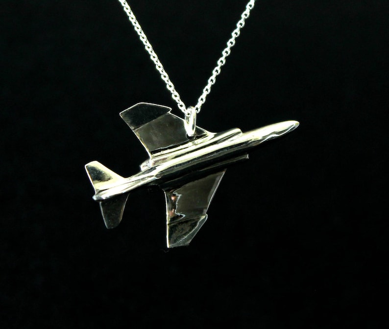 Phantom F4 Pendant, Airplane Jewelry, Fighter Pilots Jewelry, Sterling ...