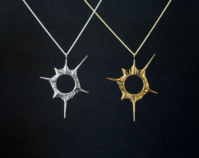 Solar Eclipse Necklace - Etsy