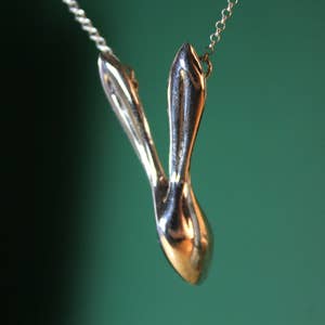 Easter Bunny Pendant, Easter Jewelry, Easter Gift,passover Jewelry ...