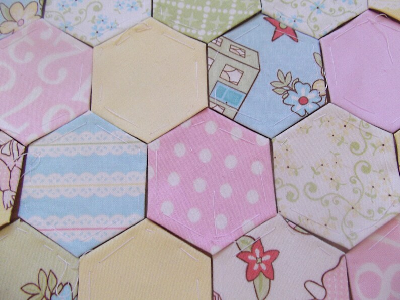 500 Paper Hexagon Templates for Patchwork 3/4 inch Sides | Etsy