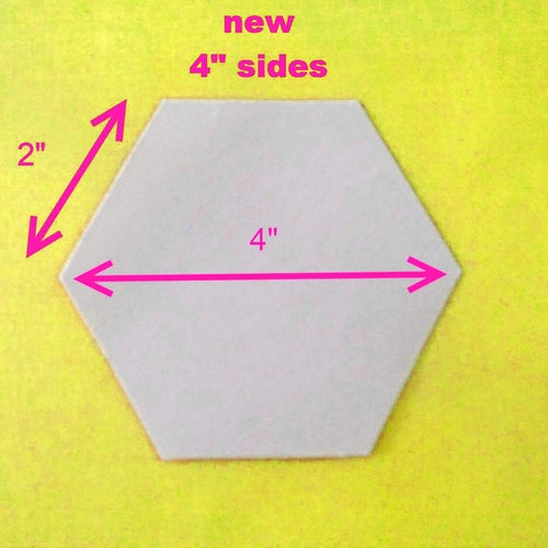 1 Inch Hexagon Paper Templates for English Paper Piecing - Etsy
