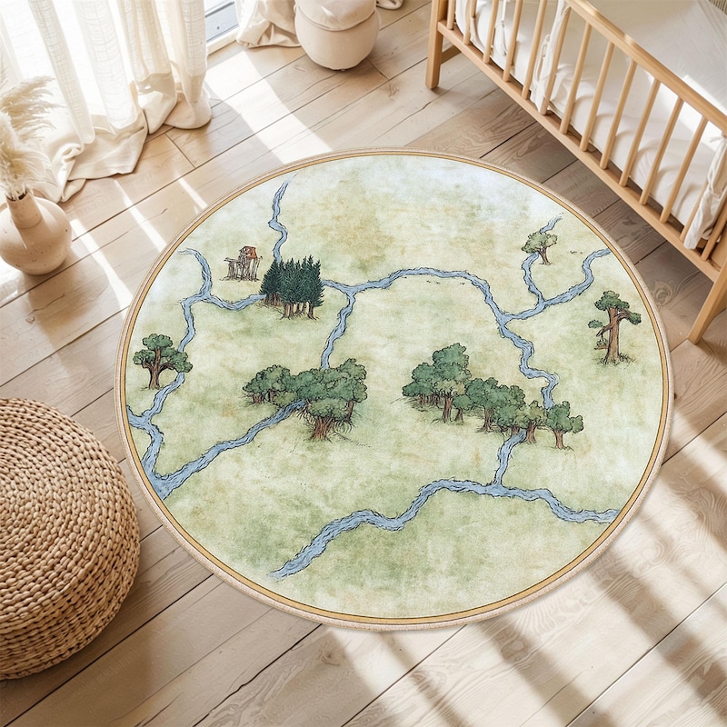 River Rug - Etsy