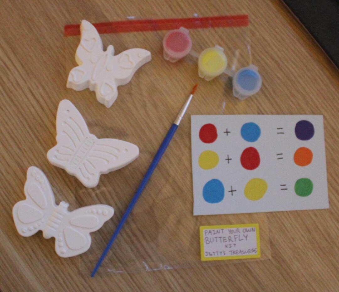 Paint Your Own Plaster Kit | Kid's Craft Set | Mixed Styles - Etsy