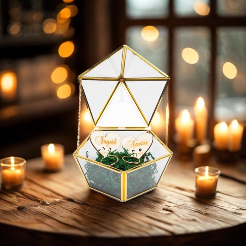Geometric Ring Box - Etsy