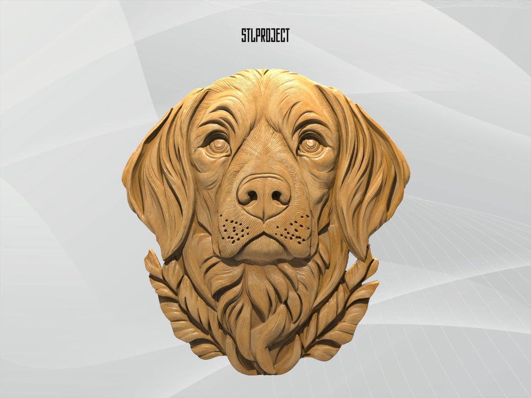 Beagle 3D STL Relief Design - Ideal for CNC, Router, and 3D Printing ...