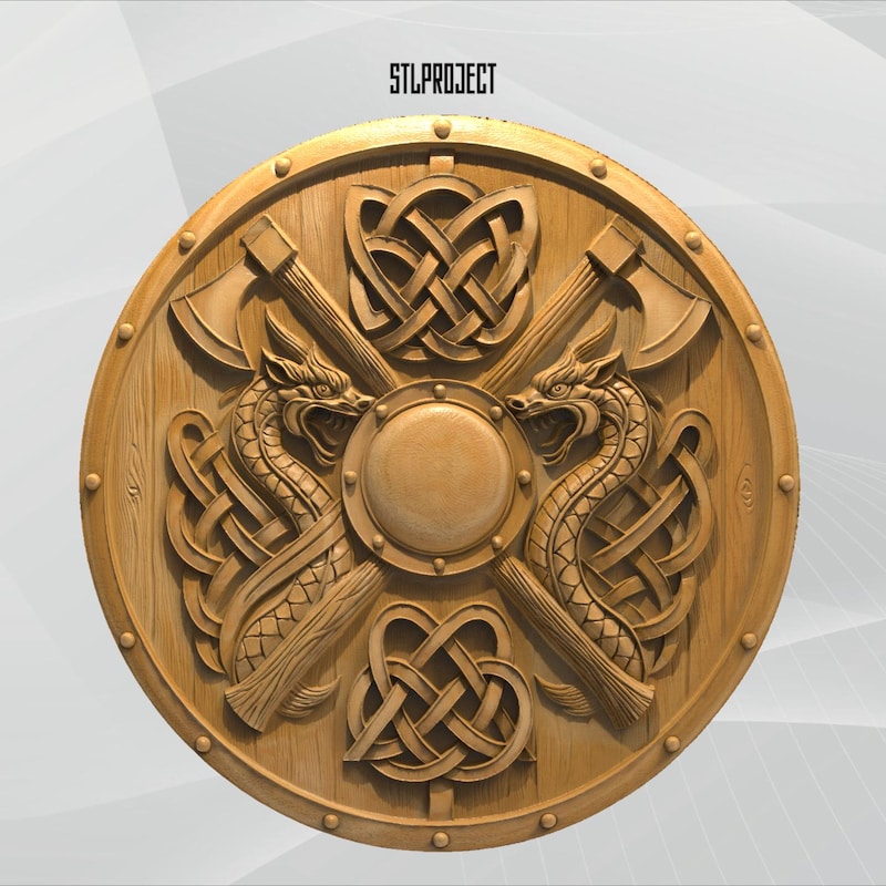 Viking 3d Relief Stl - Etsy