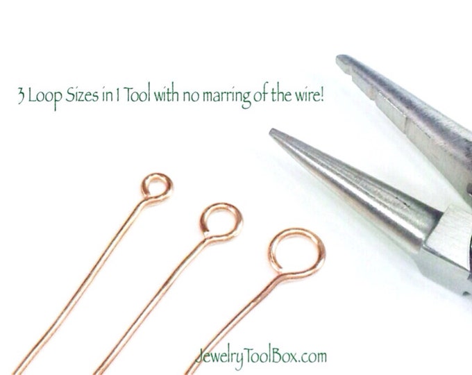 Perfect Looper Pliers, Jewelry Loop Making Tool, Round & Flat Nose ...