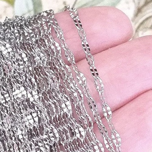 Stainless Steel Jewelry Chain Soldered Closed Links Rolo - Etsy