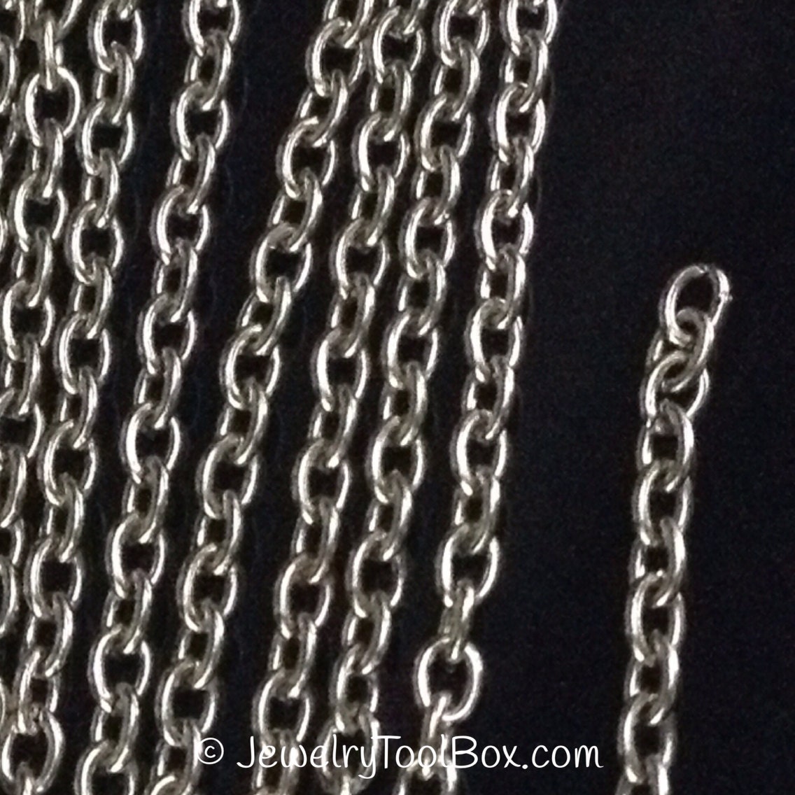 Stainless Steel Chain 3x2x0.6mm Oval Rolo Chain Open Links - Etsy