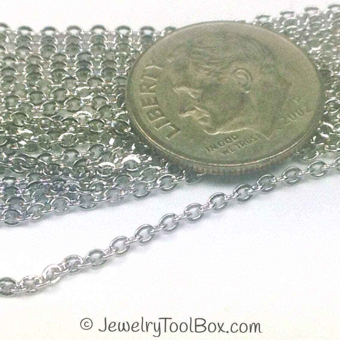 Stainless Steel Chain, VERY TINY, Bulk Jewelry Making Chain, 316L ...