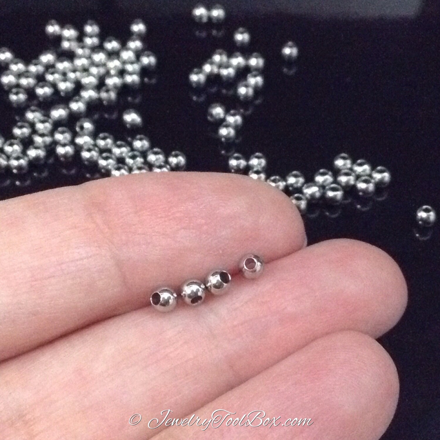 3mm Stainless Beads Round 1mm Hole 201 Grade Stainless - Etsy