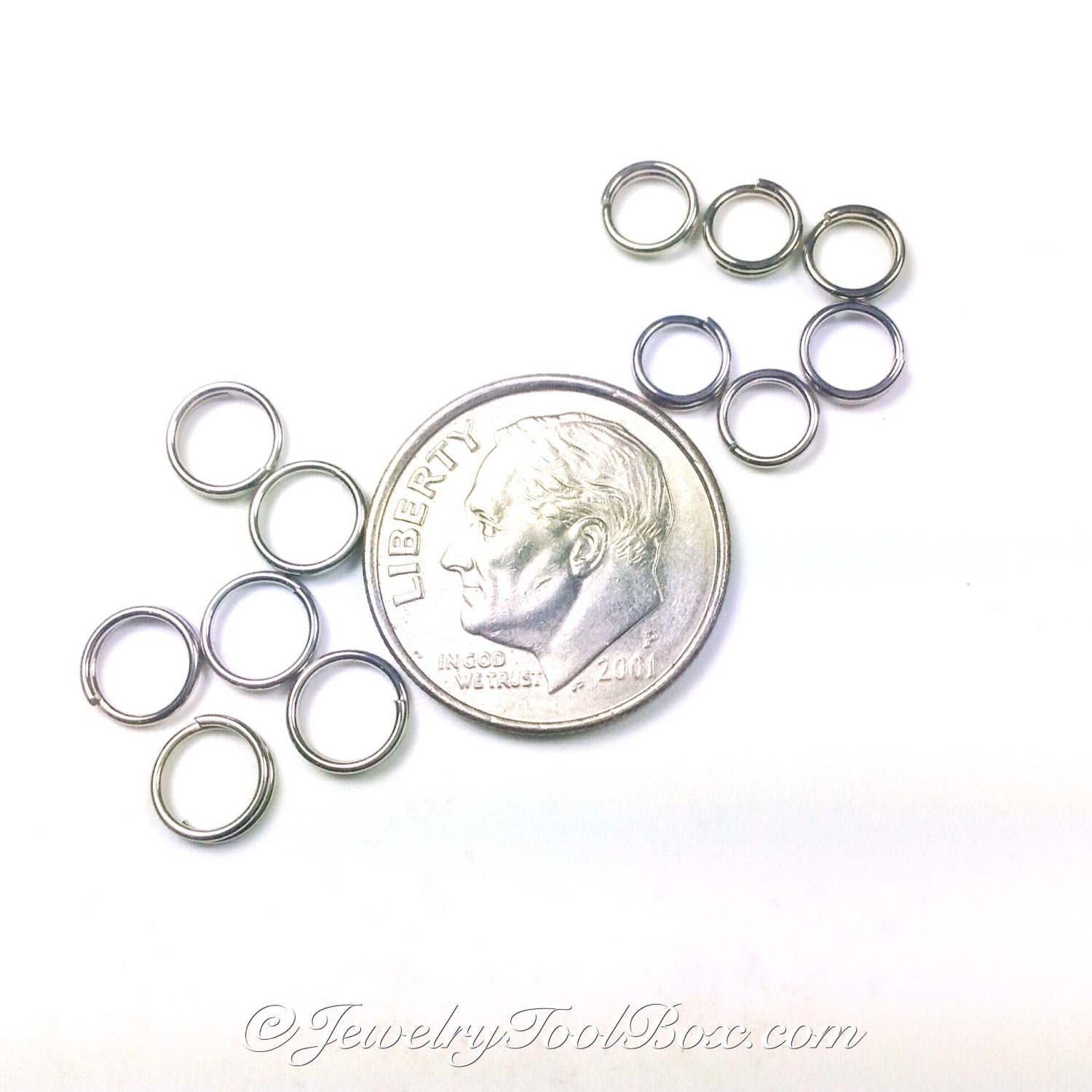 Split Rings, Stainless Steel, Jewelry Chain Findings, Bulk Supplies ...