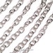 Stainless Steel Jewelry Chain, Non Tarnish Chain, Hypoallergenic, 8x6mm ...
