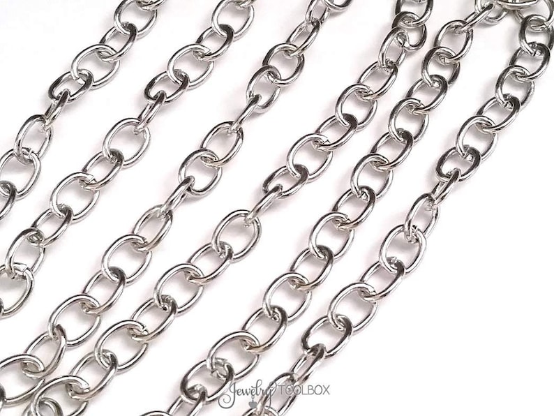 Stainless Steel Jewelry Chain Non Tarnish Chain - Etsy