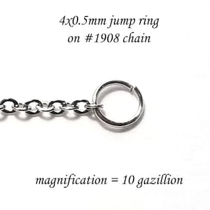 Stainless Steel Chain, VERY TINY, Bulk Jewelry Making Chain, 316L ...