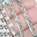 Lumachina Chain, Stainless Steel Snail Chain, 8x4x2mm, Hypoallergenic ...