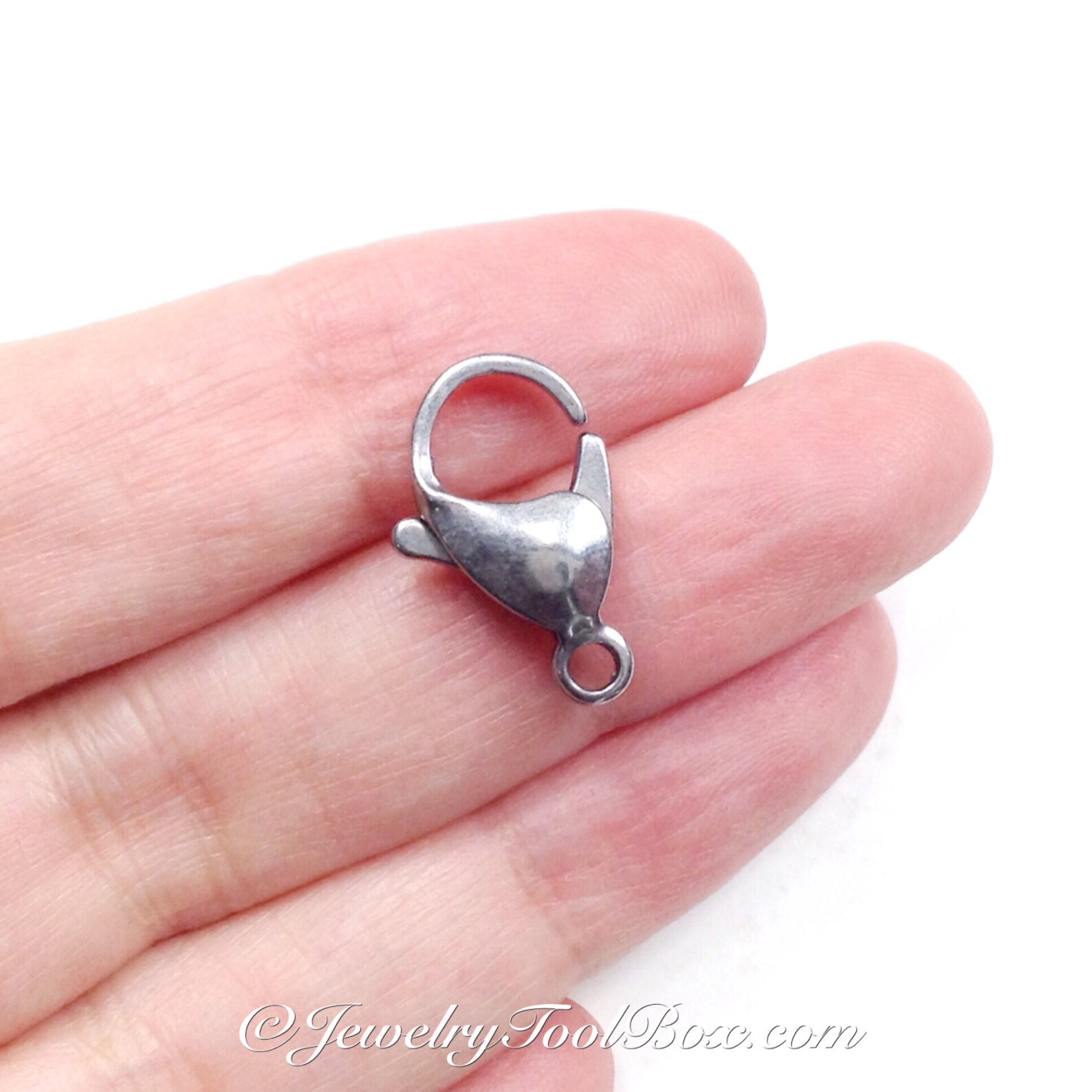 19mm Stainless Steel Lobster Clasp, 19x12x4.5mm, Stainless Steel ...