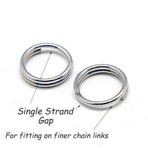 Split Rings, Stainless Steel, Jewelry Chain Findings, Bulk Supplies ...