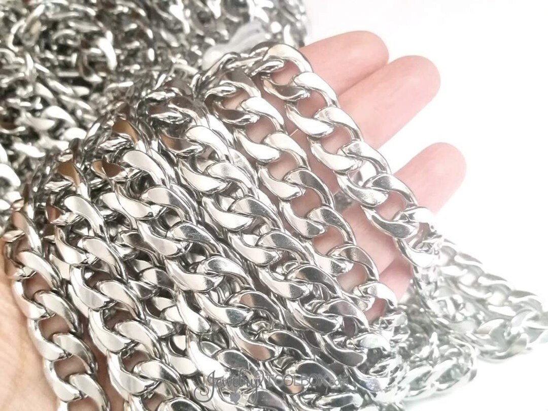 Mens Jewelry Chain, Stainless Steel Jewelry Chain for Men, Heavy ...