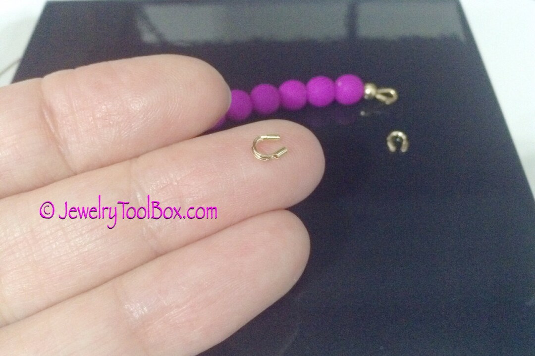 Wire Protectors, 144 Pieces, Wire Guards for .018 Beading Wire, Silver ...