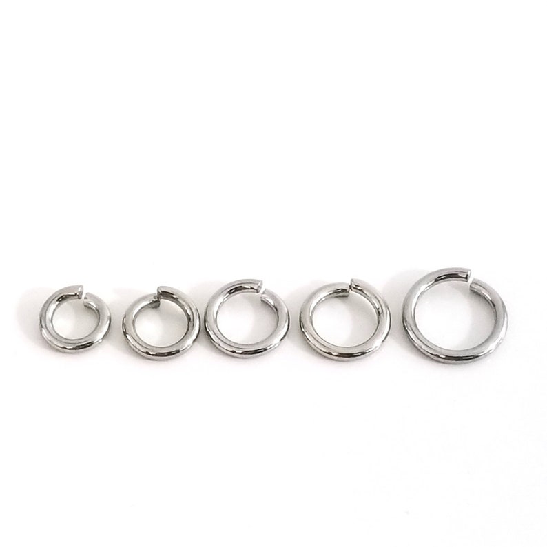 Jump Rings Stainless Steel Ultra Heavy Duty 12 Gauge 2mm - Etsy