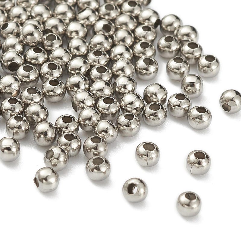 Stainless Steel Beads - Etsy