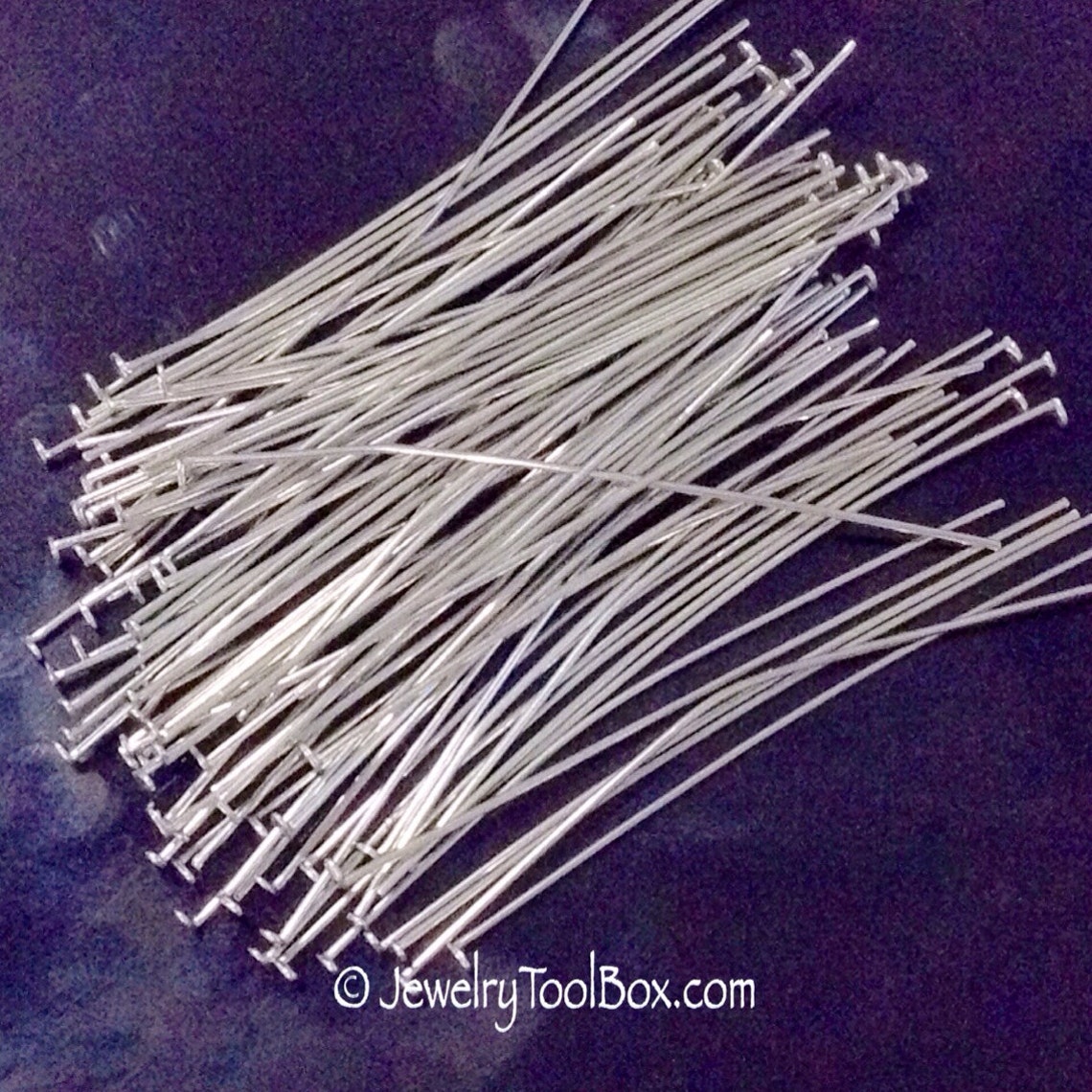 Stainless Steel Headpins, Angled Head Pins, DIY Jewelry Making, 40mm 1. ...