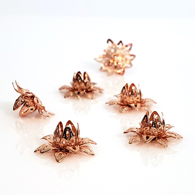 Earring Flower Caps - Etsy