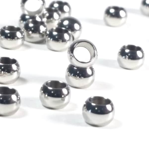 Stainless Steel Beads - Etsy