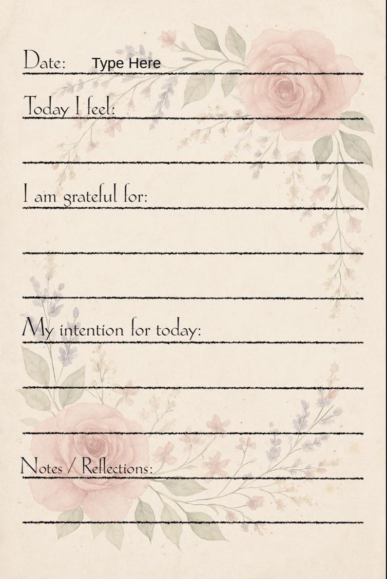 Printable Journal Canva Template – Editable 426 Pages Wellness & Mental ...