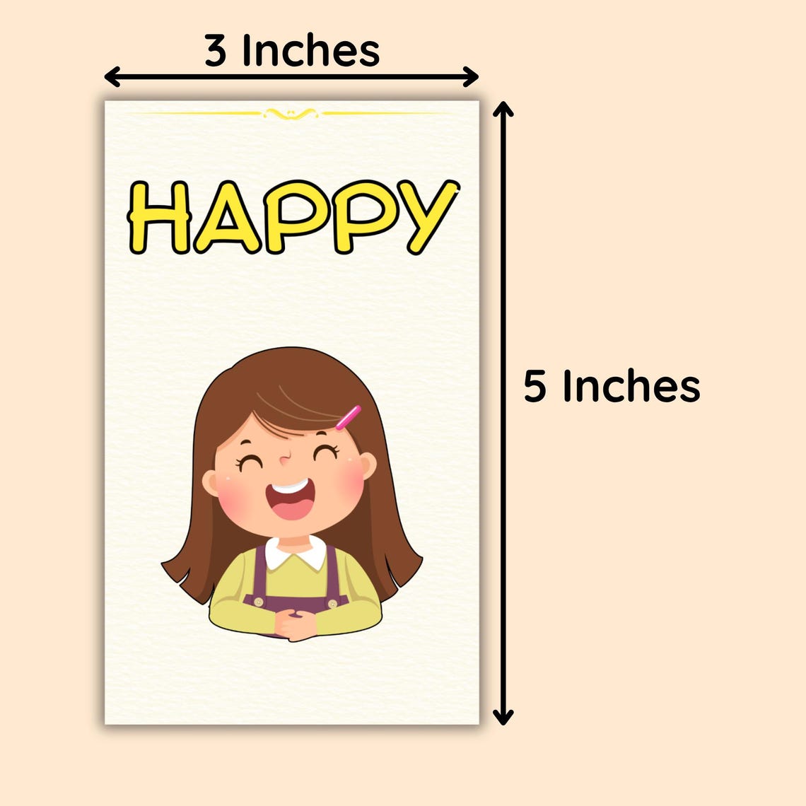 10 Emotion Flash Cards for Kids, Emotion Cards, Toddler Feelings ...