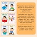 12 Action Flash Cards, Common Verbs for Kids, Toddler Learning ...