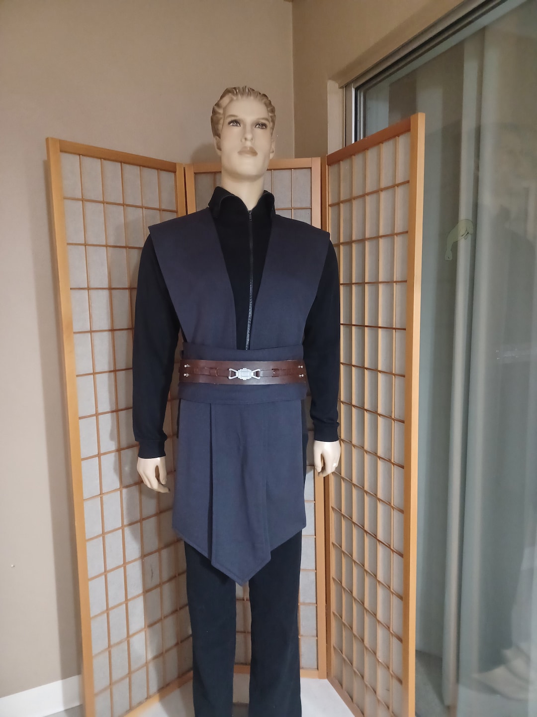 Star Wars Inspired Tabard Set off Black Handmade 4 Piece Set Costume ...