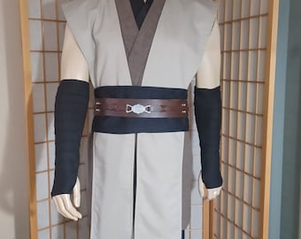 Star Wars Cosplay Inspired Dark Brown Arm Wraps/gauntlets Handmade - Etsy