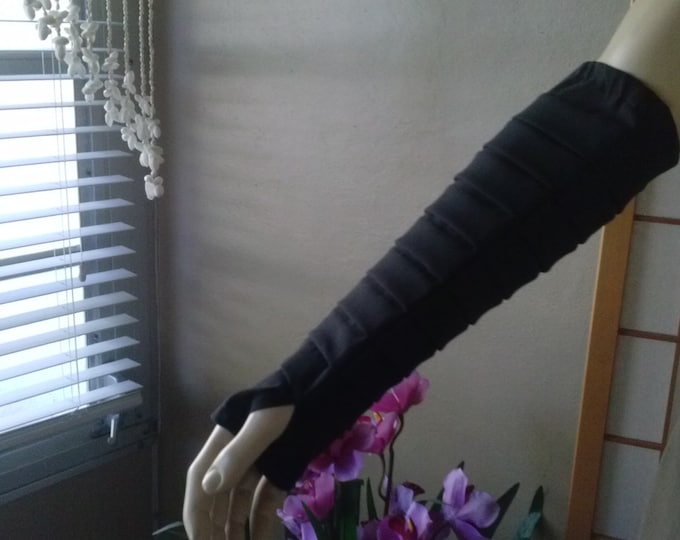 Star Wars Cosplay Inspired Black Arm Wraps or Gauntlets Handmade - Etsy