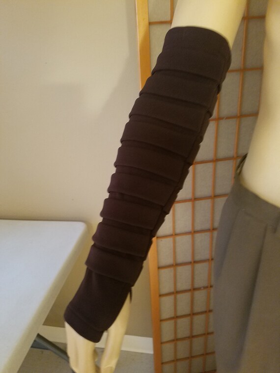 Star Wars Cosplay Inspired Dark Brown Arm Wraps/gauntlets | Etsy