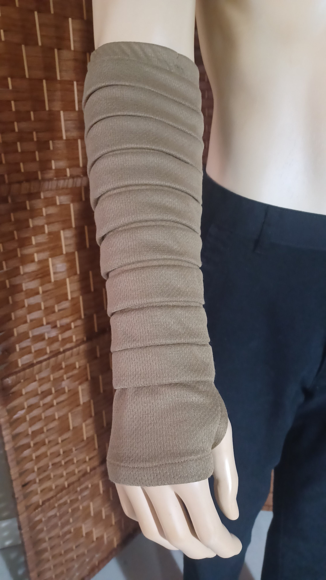 Star Wars Cosplay Inspired Arm Wrap or Gauntlets Handmade Bronze Color ...