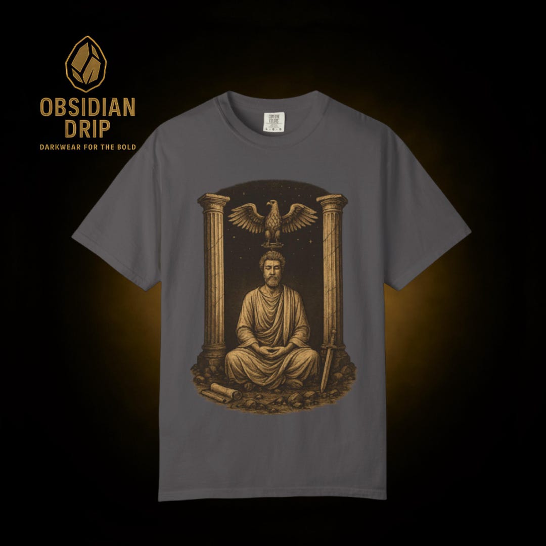 Marcus Aurelius T-shirt – Ancient Rome History Tee, Minimalist Design ...