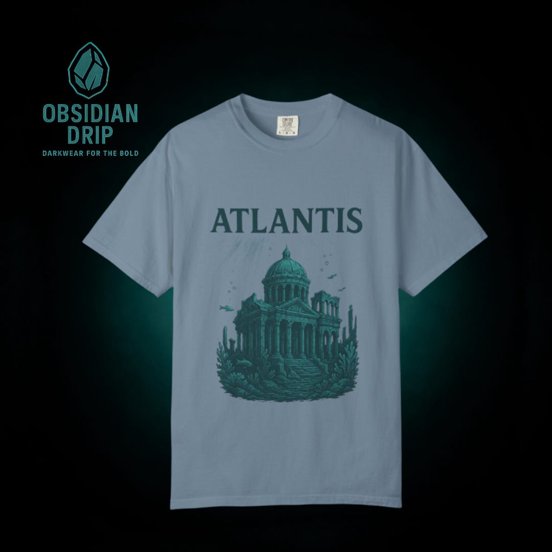 Atlantis T-shirt – Ancient Greek Mythology Tee, Lost Empire Gift - Etsy