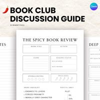 Book Club Group Powerpoint Guide Pack of 5 - Etsy
