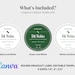 Editable Dill Pickle Canning Label Template - Printable Jar Lid Sticker ...