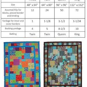 All Boxed up Quilt Pattern in 4 Sizes - Etsy