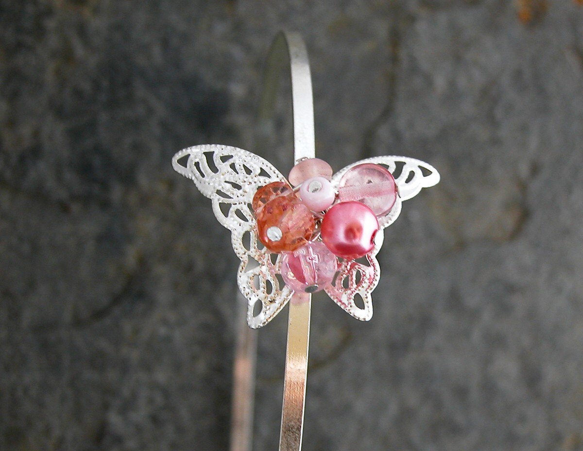 Pink Butterfly Tiara Butterfly Headband Butterfly Crown - Etsy